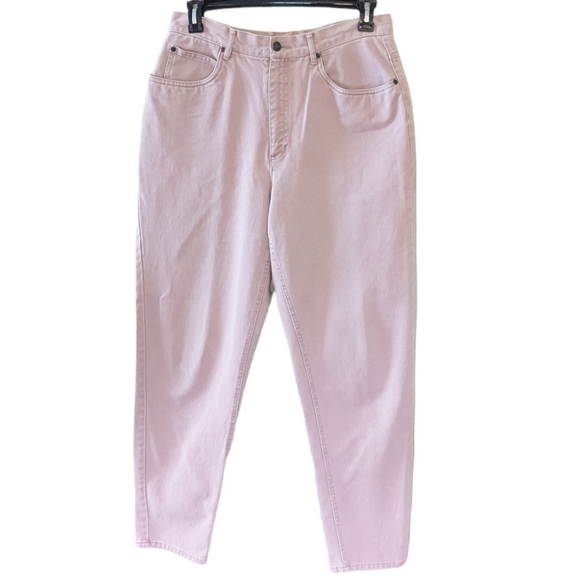 Liz Claiborne | Jeans | Vintage Liz Wear Peach Jeans Sz 4 Tapered Denim ...